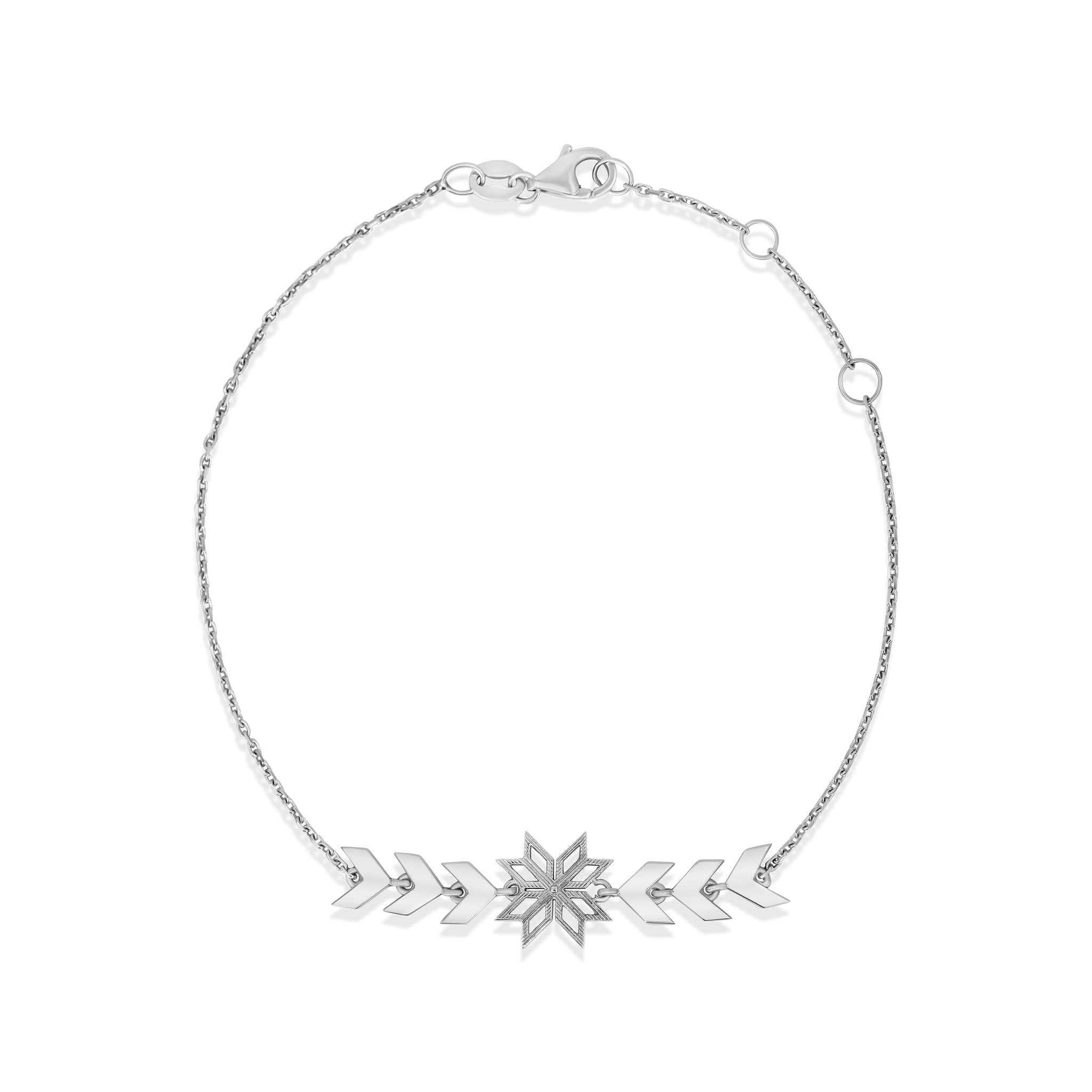 Thalj Bracelet in white gold