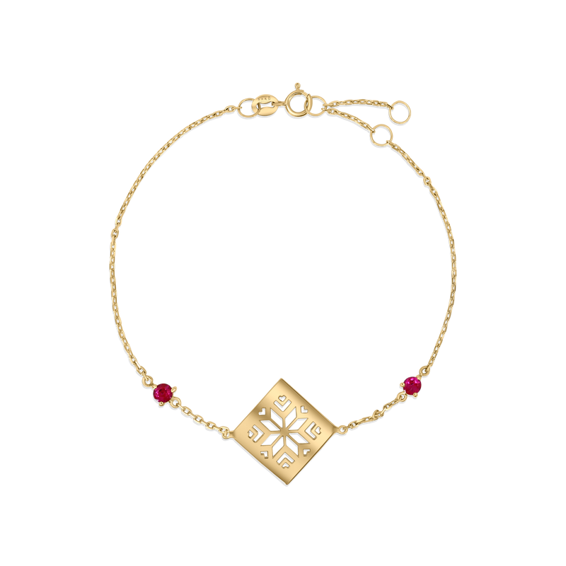 Saru Ruby Bracelet