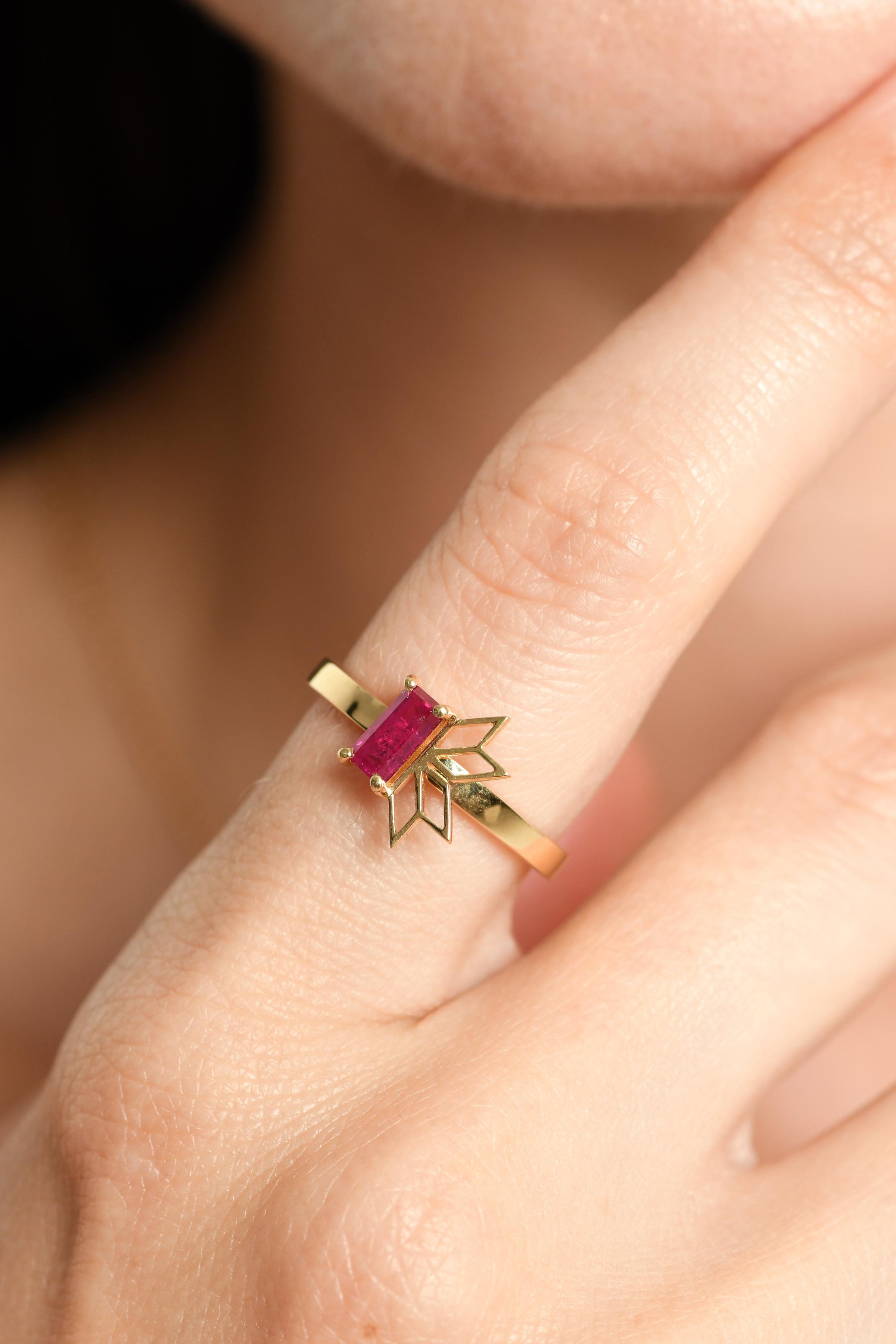 Saru Ruby Ring